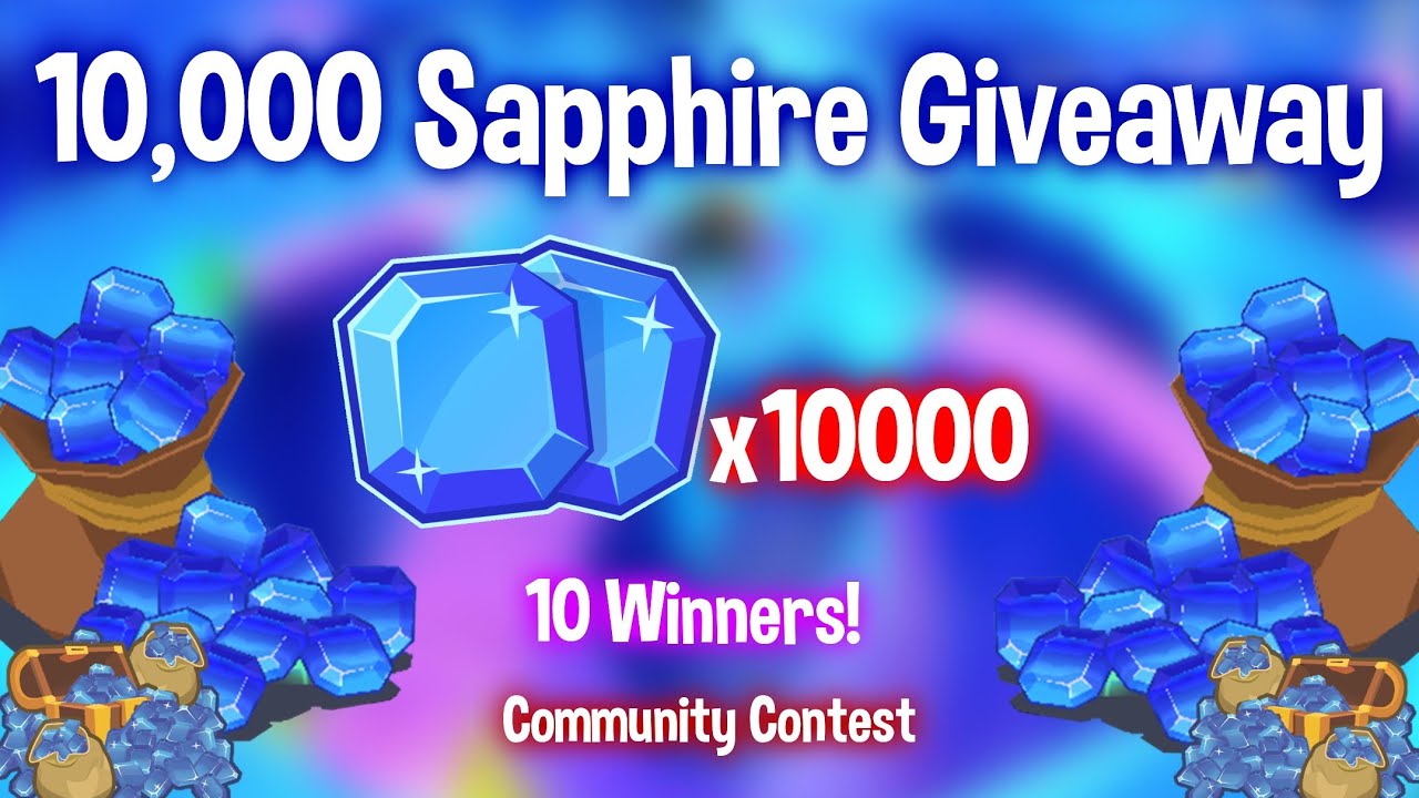 10,000 Sapphire Giveaway | HUGE ANIMAL JAM GIVEAWAY | Easy to Enter ...