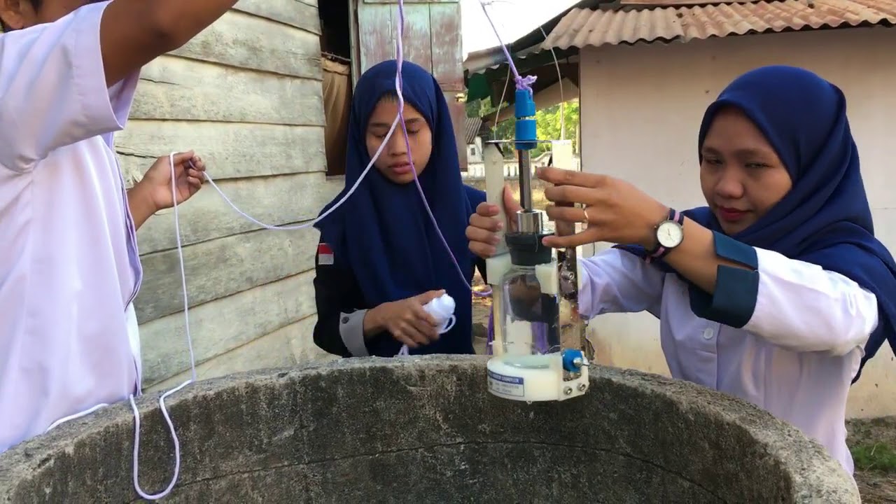 Cara Pengambilan Sampel Air Sumur Gali - YouTube