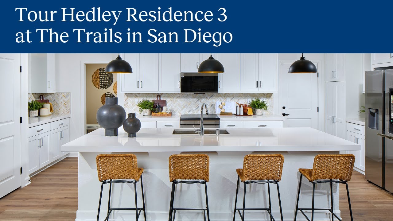 Hedley Residence 3 at The Trails in San Diego | Home Video Tour - YouTube