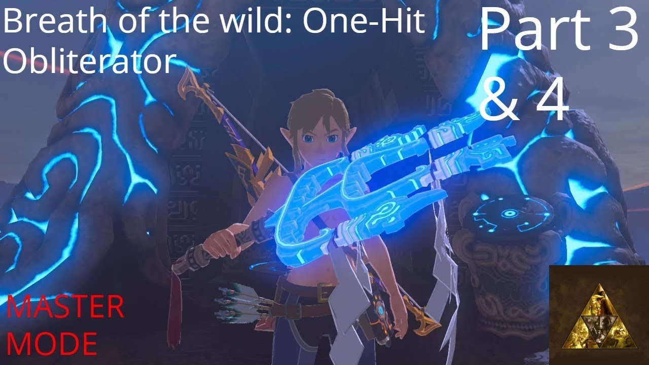 Breath of the Wild one hit obliterator Part 3 & 4 - YouTube