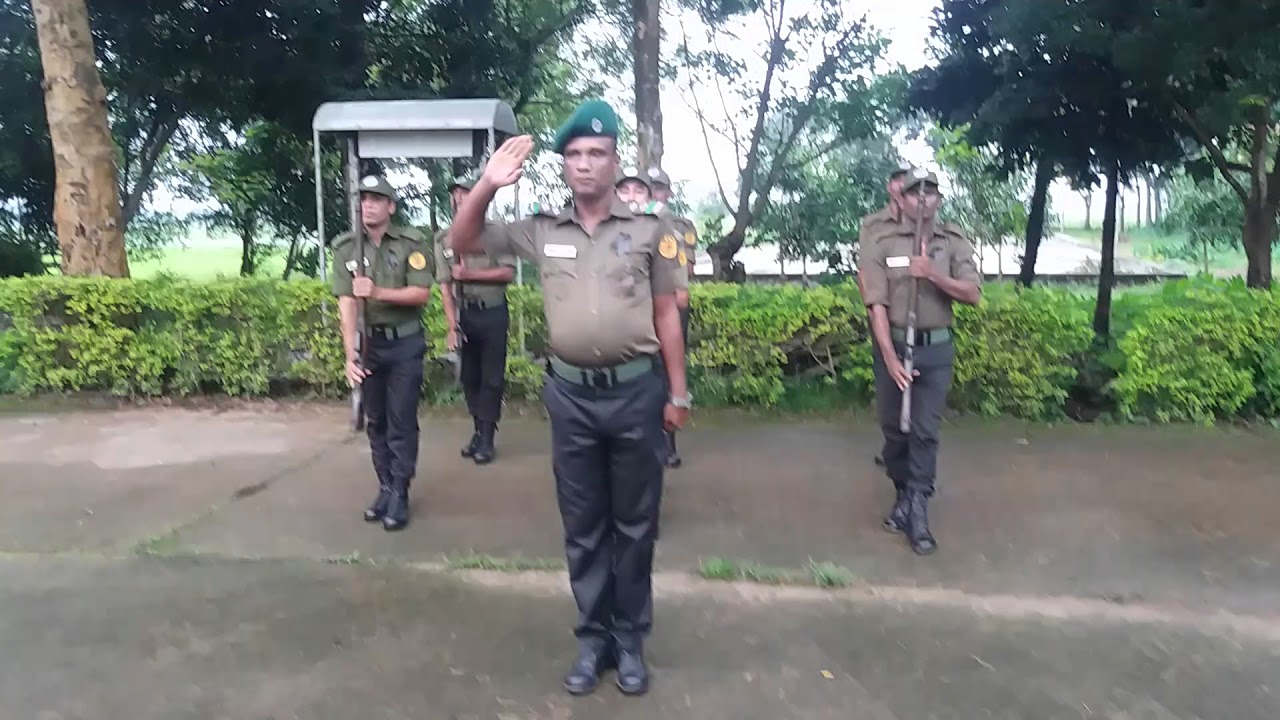 Bangladesh ansar and gram proti rokka bahini, Habiganj - YouTube