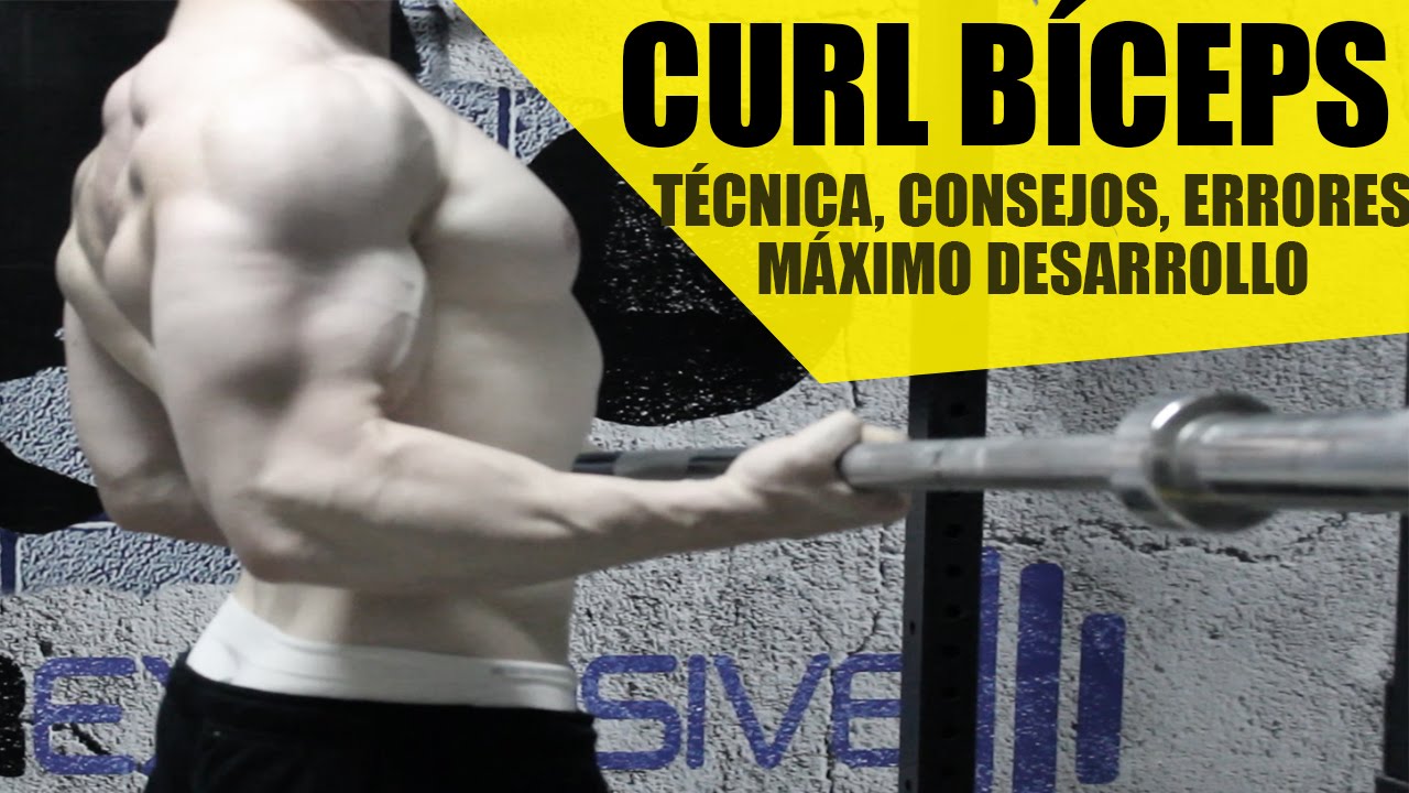 CURL DE BICEPS: TÉCNICA PARA EL MÁXIMO DESARROLLO DEL BÍCEPS (EJECUCIÓN ...
