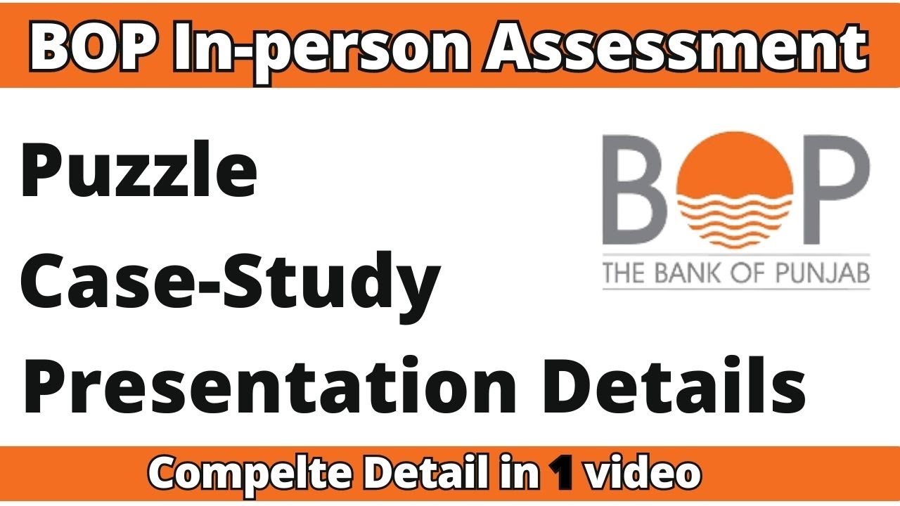 BOP In-Person assessment | BOP MTO In-person assessment | BOP In-Person ...