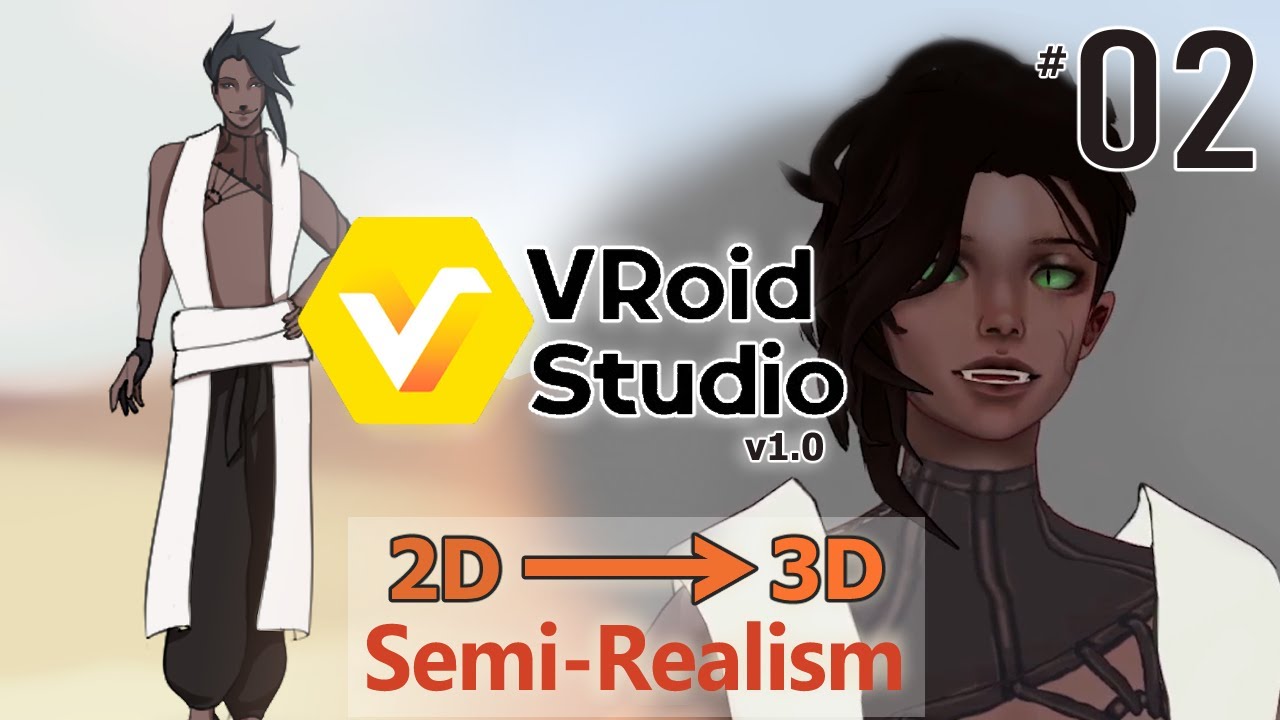 VRoid Studio 】That weird snake brother - Part 2 (Hair + Top Clothes ...
