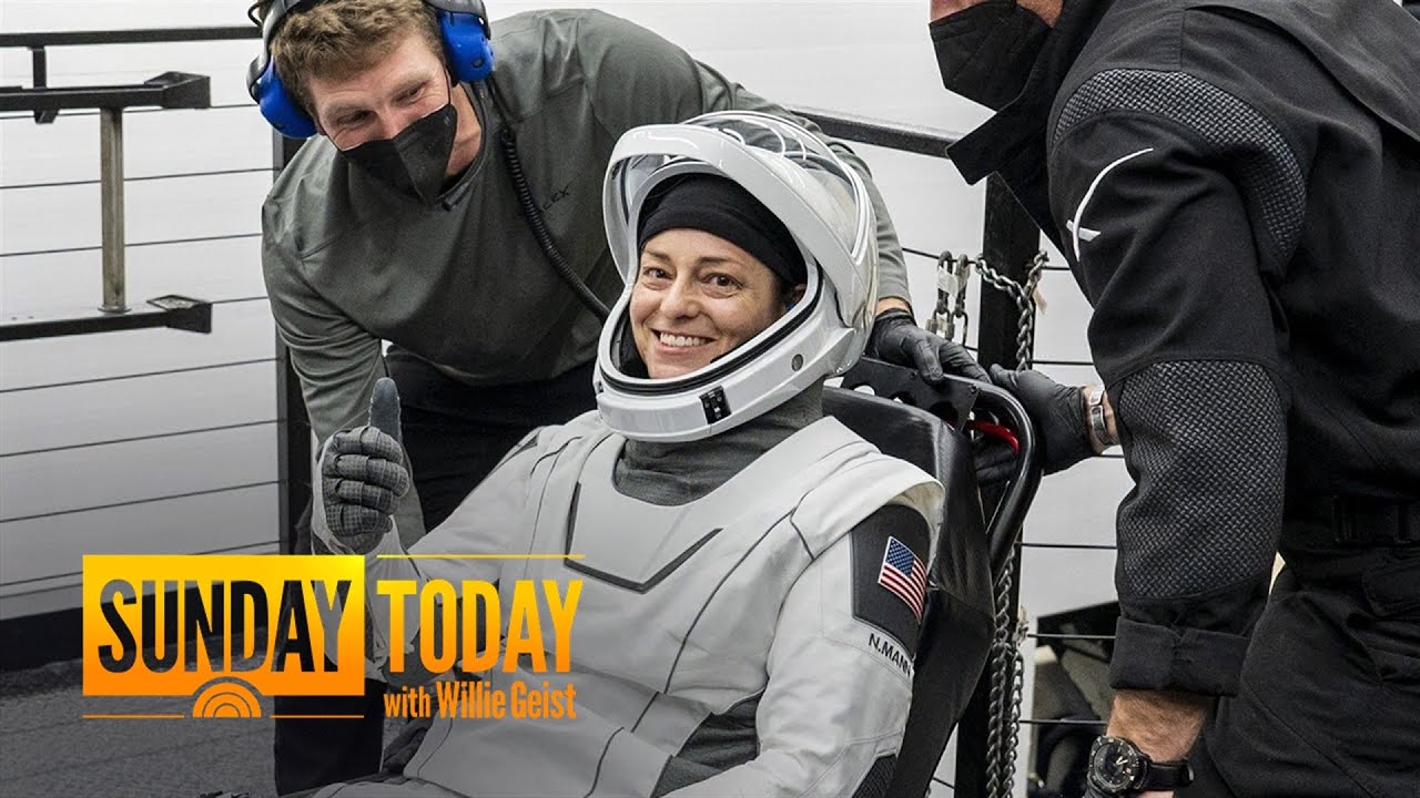 First Native American woman to fly in space returns to Earth - YouTube