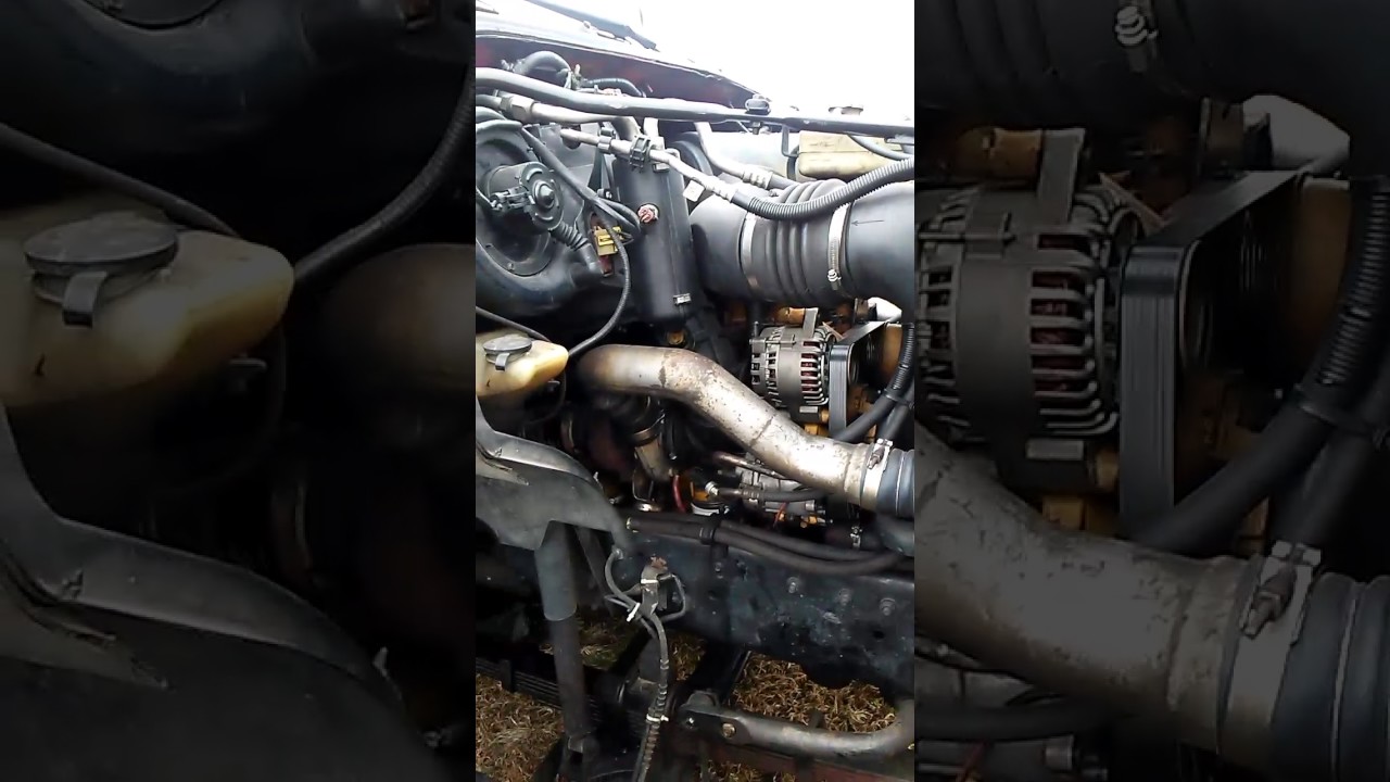 CAT motor in 2002 f650 - YouTube