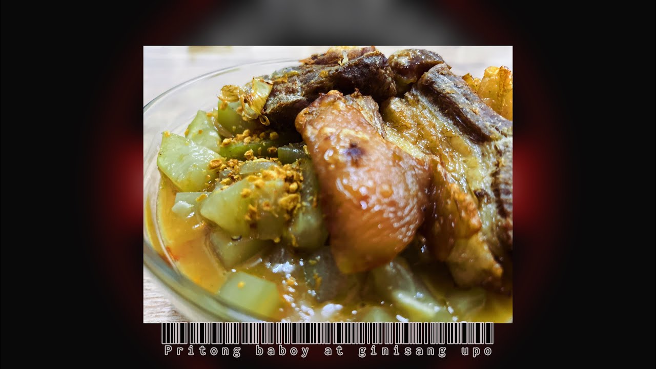 Kung ganito ang ulam kukulangin ang bahaw na Kanin/ ginisang Upo at ...