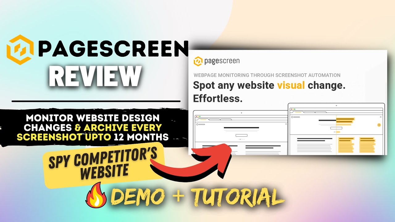 PageScreen Review, Demo + Tutorial | Simple Tool to Monitor & Archive ...