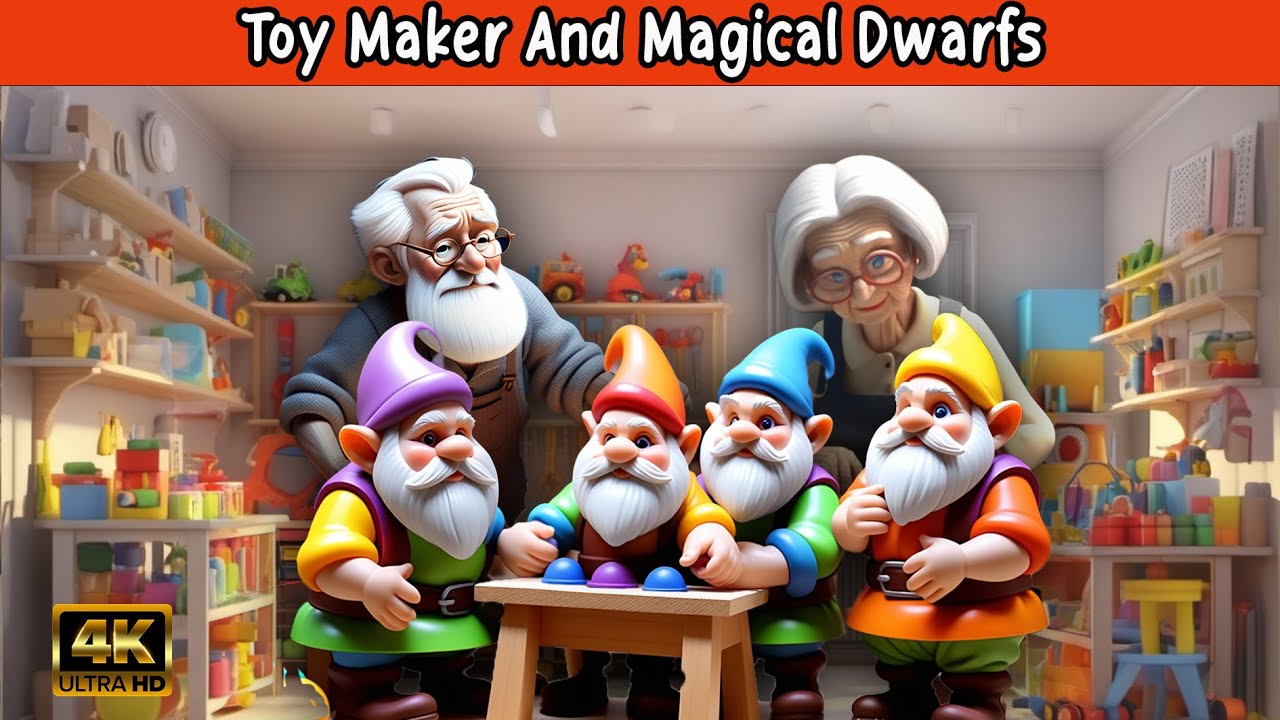 Toy Maker And Magical Dwarfs Story | English Fairytales | Bedtime ...
