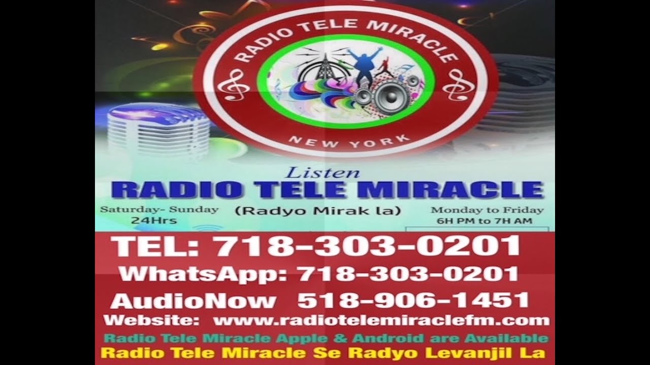 Radio Tele Miracle FM Live Broadcast. - YouTube