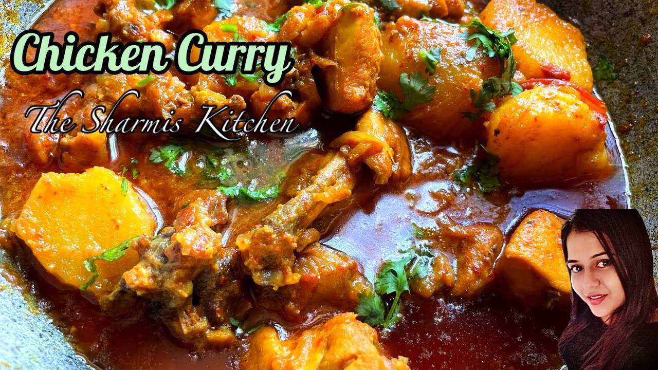 Chicken Curry// Yummy Chicken Curry Recipe// How To Make Spicy Chicken ...