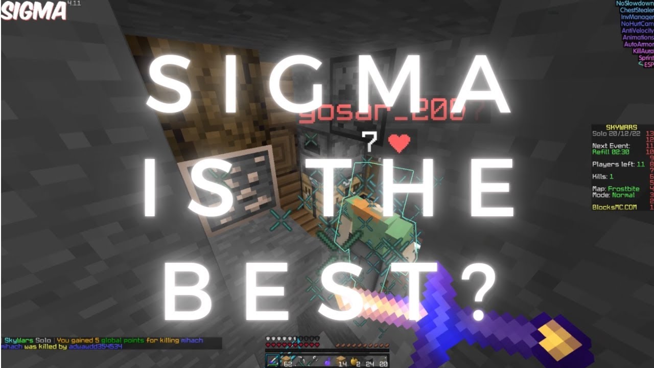 Hacking on BlocksMC with Sigma | New Config - YouTube