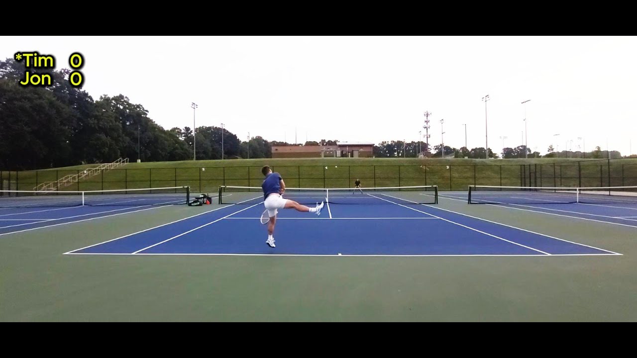 Tim vs. Jon | 2nd Round Tennis Highlights! - YouTube