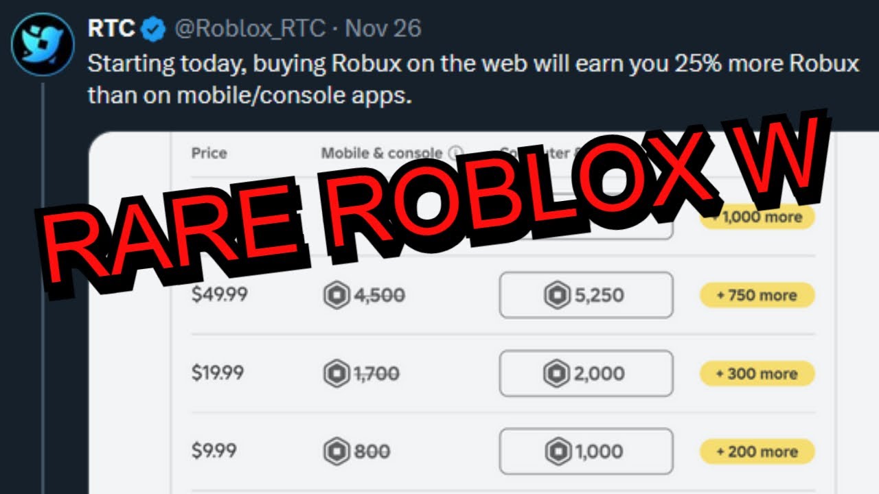 We get MORE ROBUX now... - YouTube