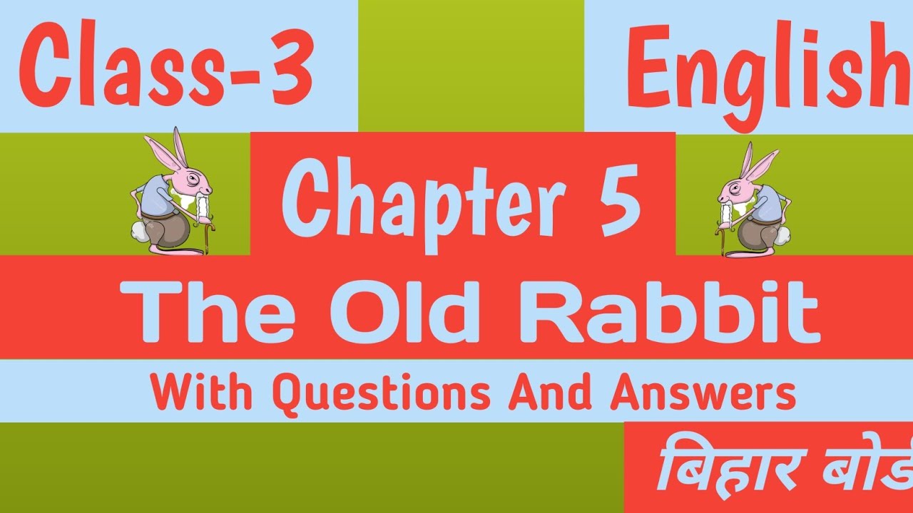 Class 3 English Chapter 5 The Old Rabbit Bihar Board Bihar Board class-3-english-chapter-5-the-old-rabbit-bihar-board-bihar-board