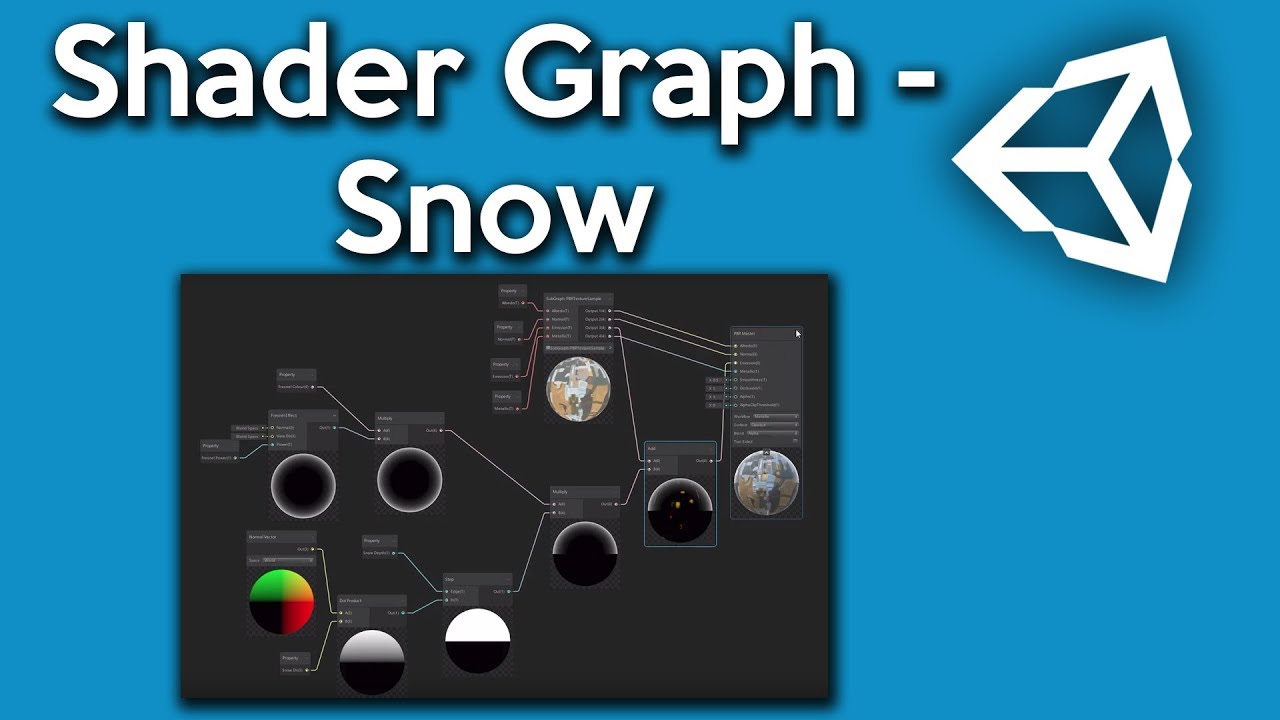 Unity Shader Graph How To Make A Snow Shader Youtube 2291