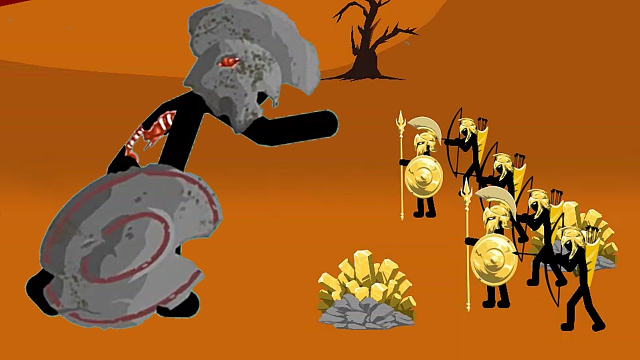 STONE GIANT vs GOLDEN ARMY | Stick War Legacy - YouTube