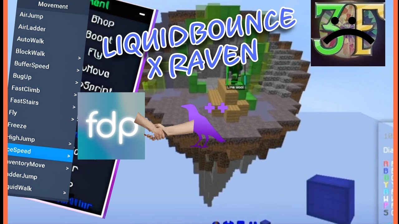 Client FDP x Raven B+++ Fly Bypass Anticheat 3fmc??!! - YouTube