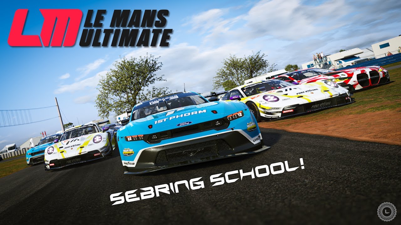 What A Fun Track! | Sebring School Layout | Le Mans Ultimate - YouTube