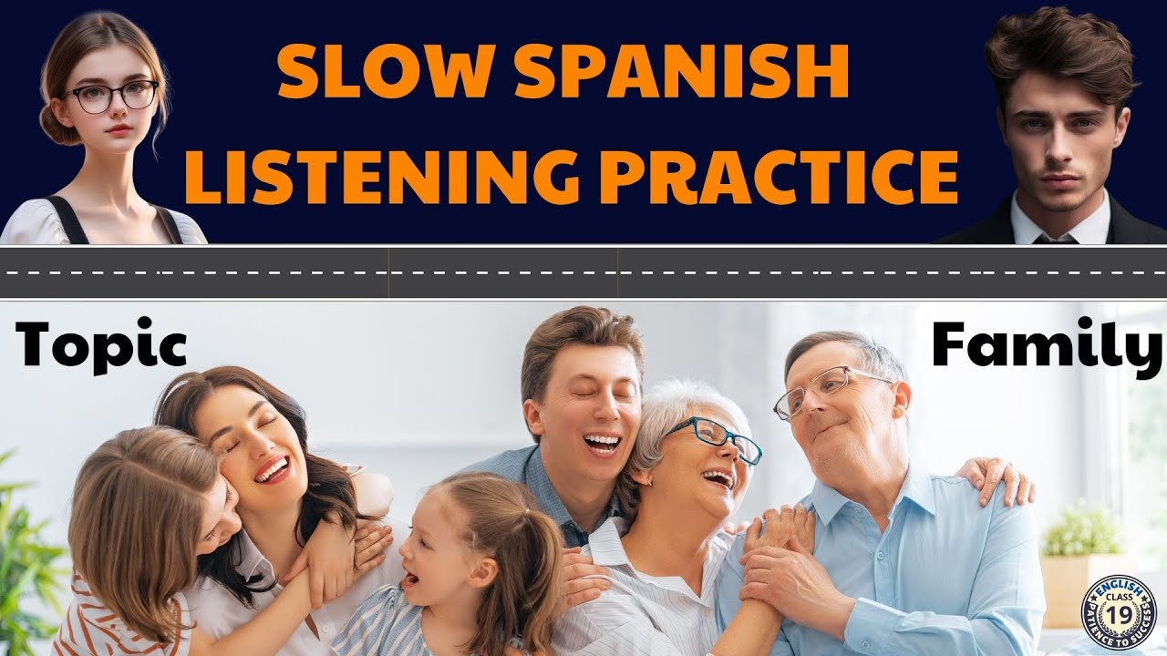 Slow spanish listening practice with Real Life Situations Basic lessons ...