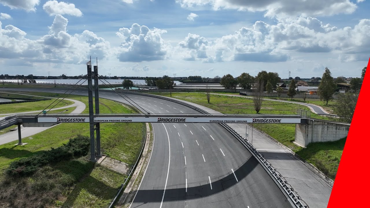 Bridgestone e l’European Proving Ground di Aprilia - YouTube