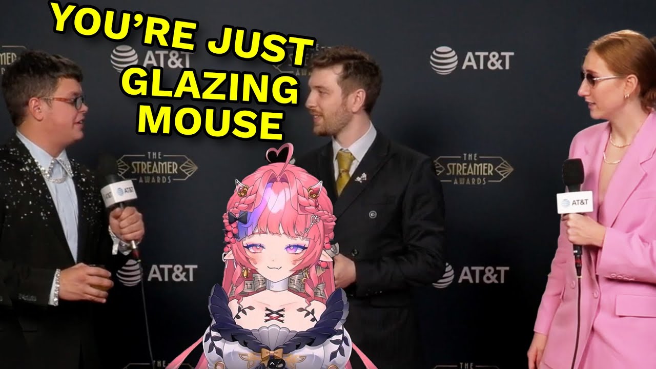 THE Best Duo At Streamer Awards Red Carpet - YouTube