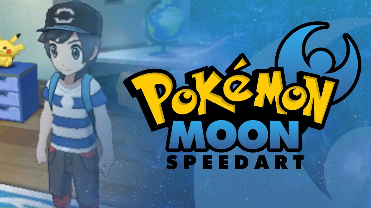 Pokémon Moon Layout | SPEEDART - YouTube