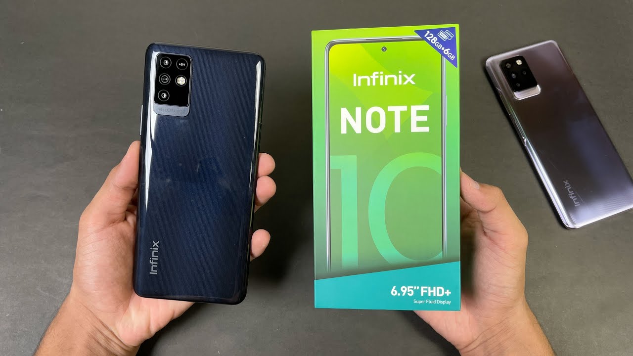 Infinix Note 10 - Unboxing & Quick Overview! - YouTube