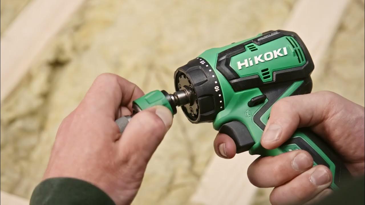Hikoki DS18DDQ Accu boor-schroefmachine - 18V - 55 Nm - YouTube