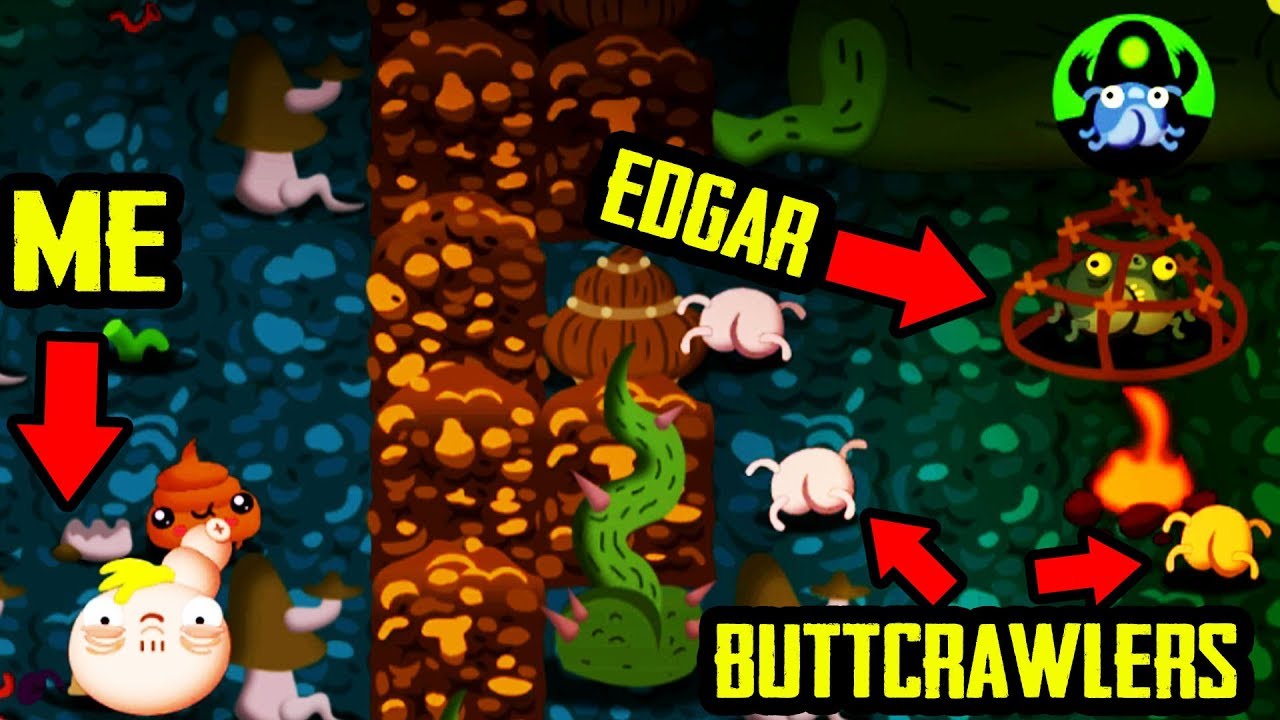 I Saved PewDiePie's Dog from Evil Buttcrawlers. Poopdie Playthrough ...