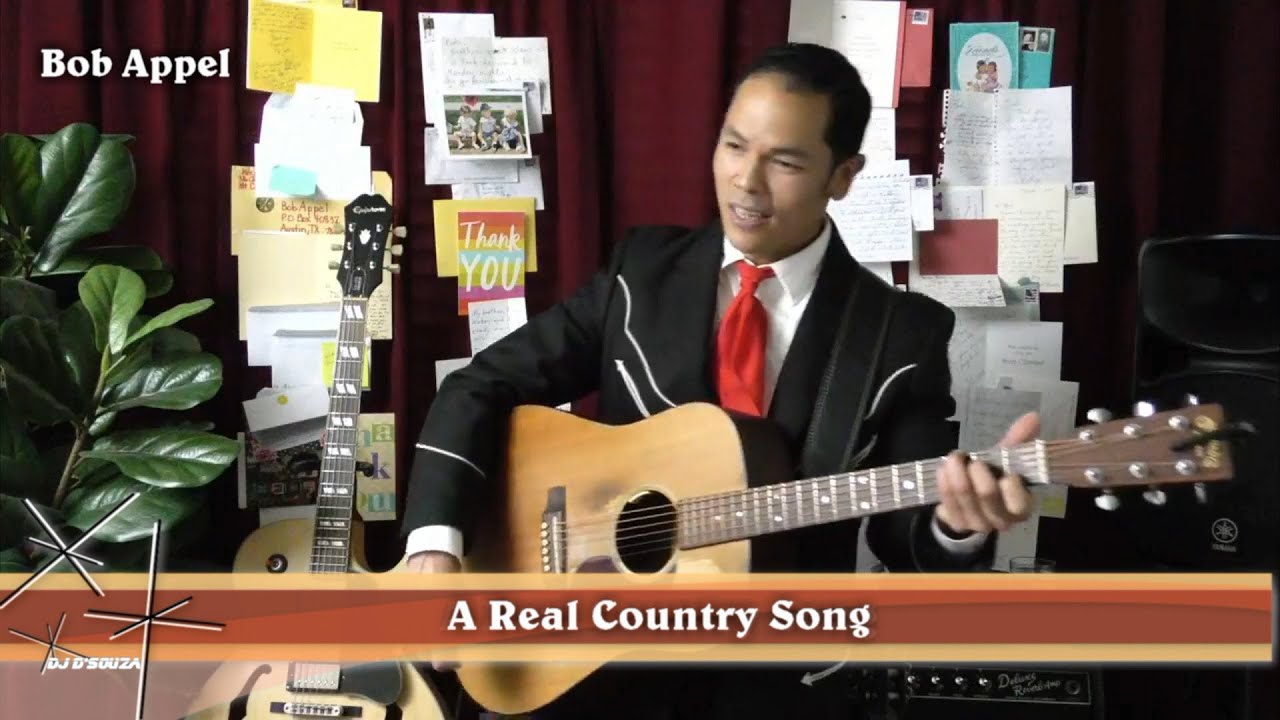 Bob Appel - A Real Country Song - YouTube