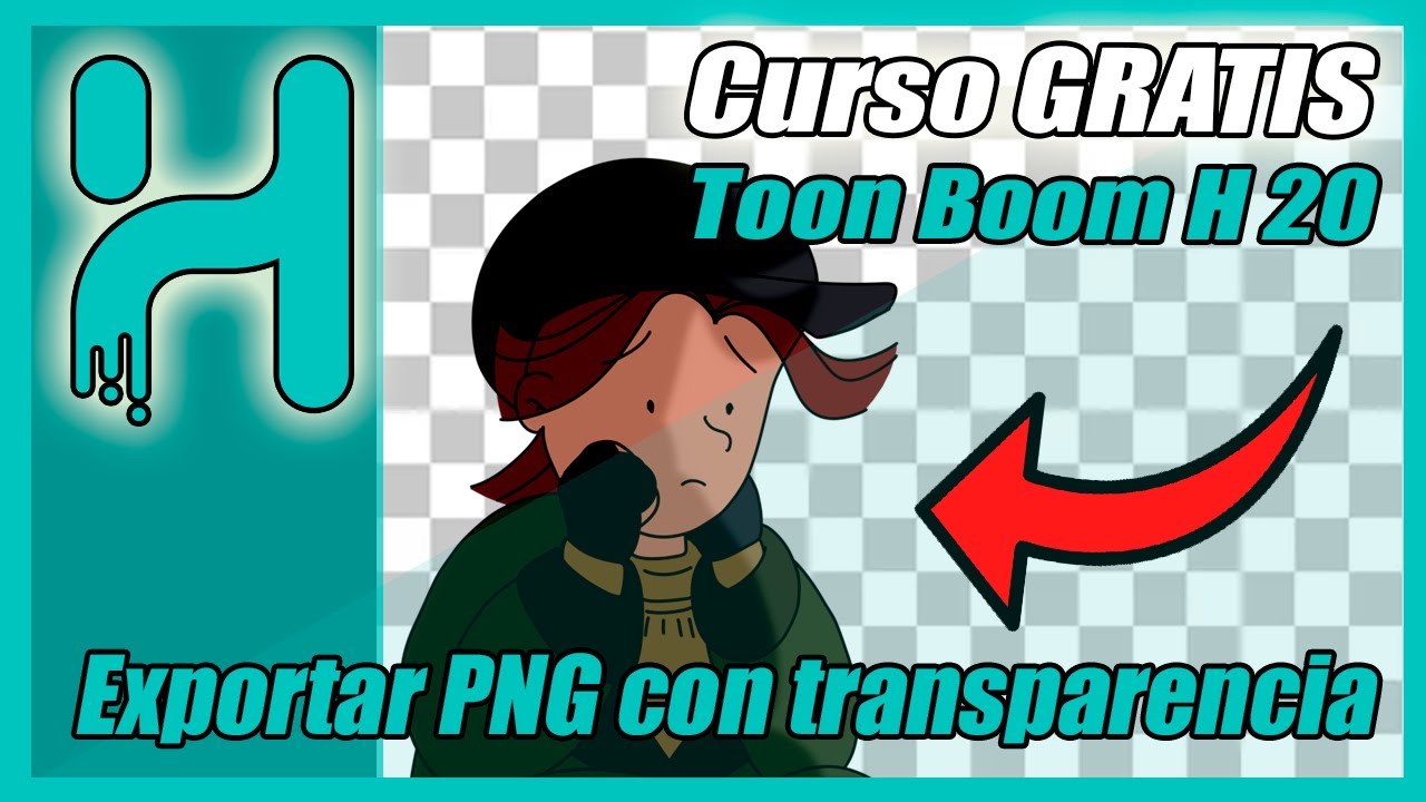 Cómo EXPORTAR escena a PNG con TRANSPARENCIA - 12- Toon Boom Harmony 20 ...