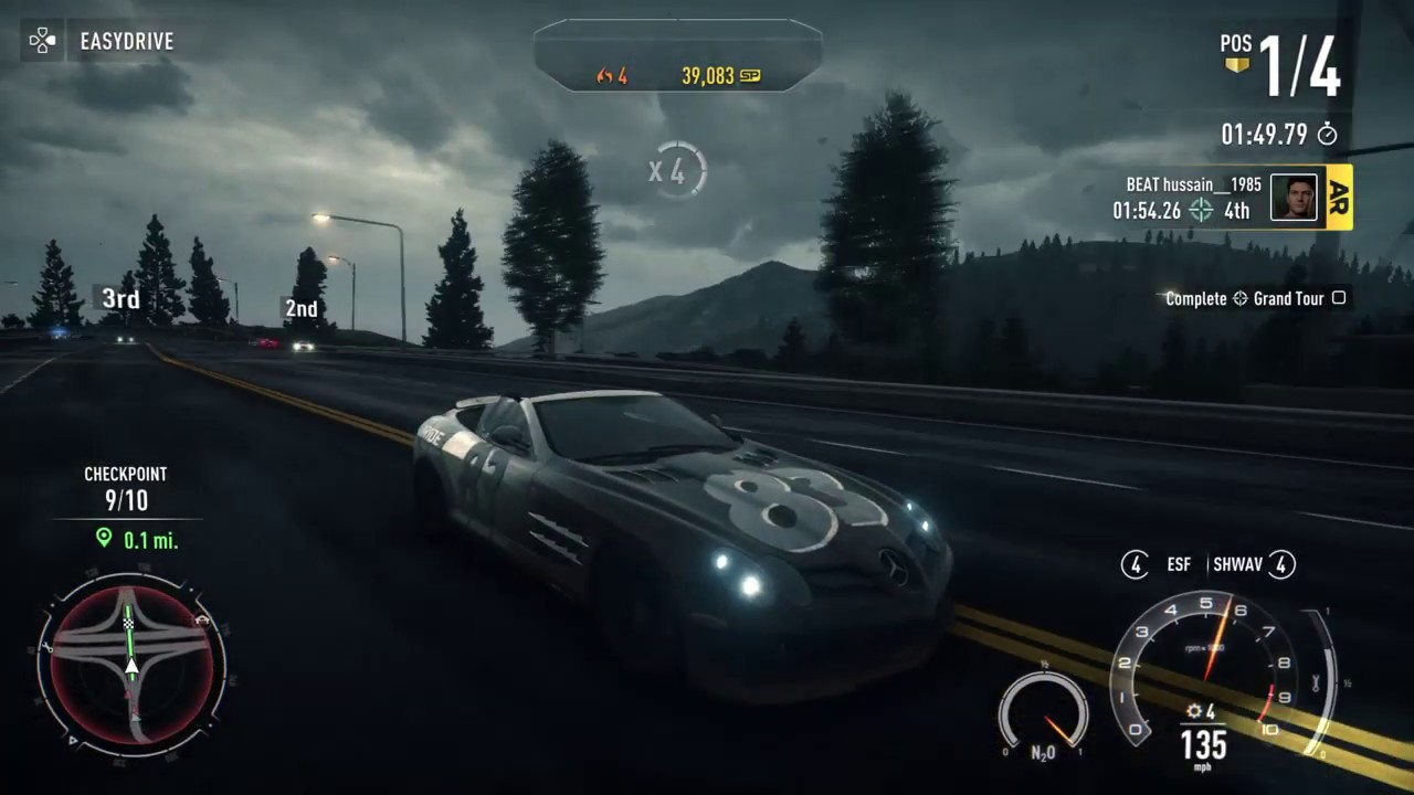 Need for Speed™ Rivals - Max Tuned Mercedes-Benz SLR McLaren 722 S ...
