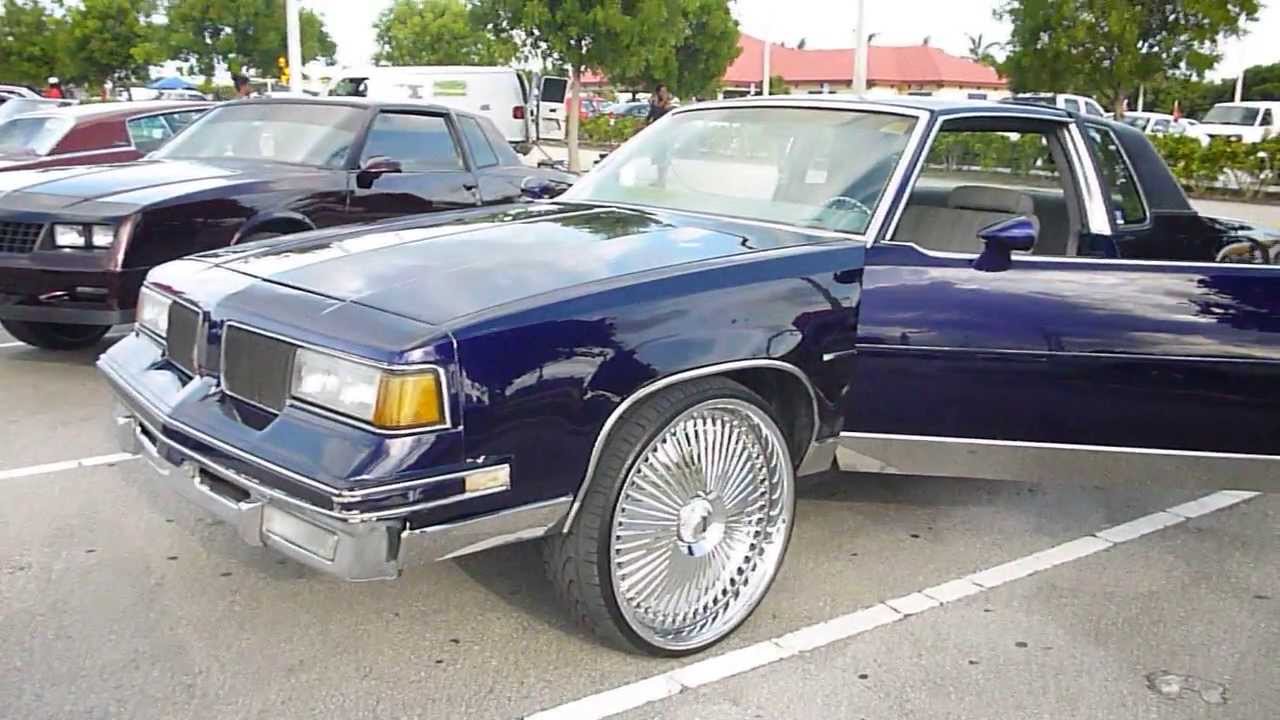 Cutlass on 24" DUB Bellagios - Donk City BBQ - YouTube