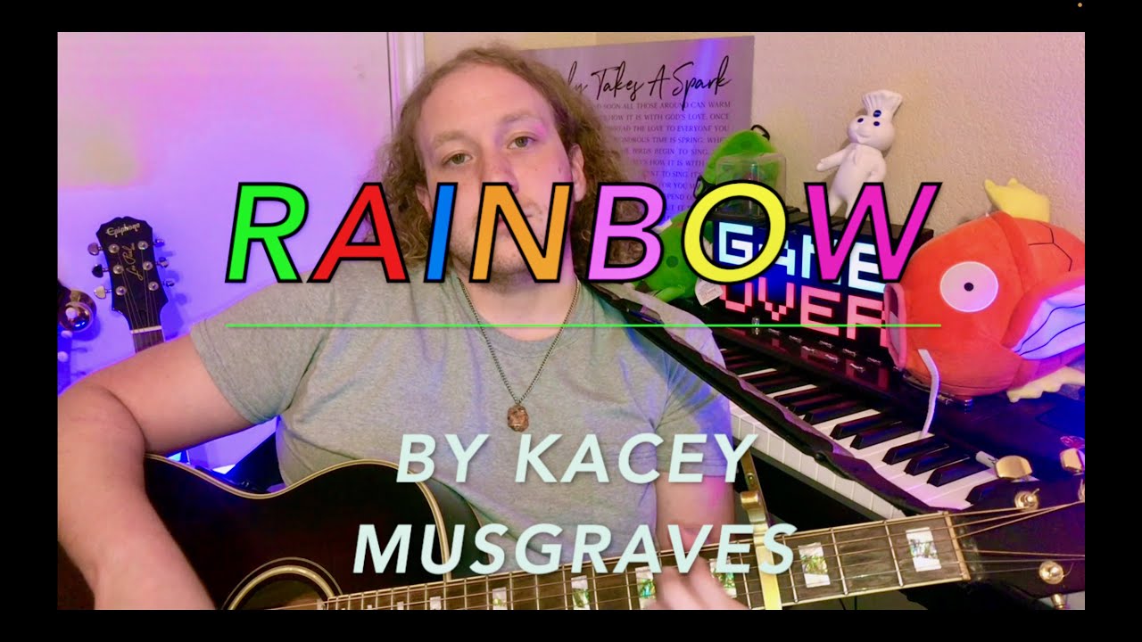 🌈Rainbow🌈 by Kacey Musgraves (cover by Joshua Bucy) - YouTube