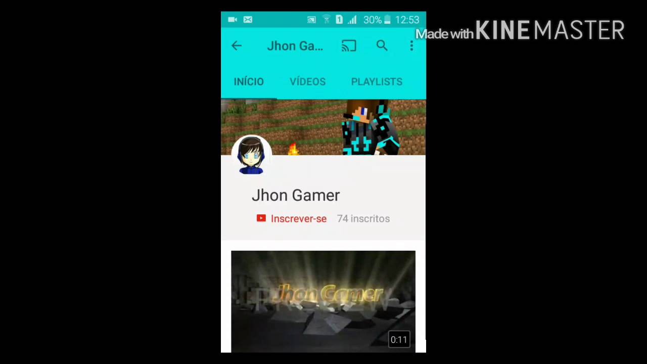 DIVULGAÇÃO DO CANAL JOHN GAMER - YouTube