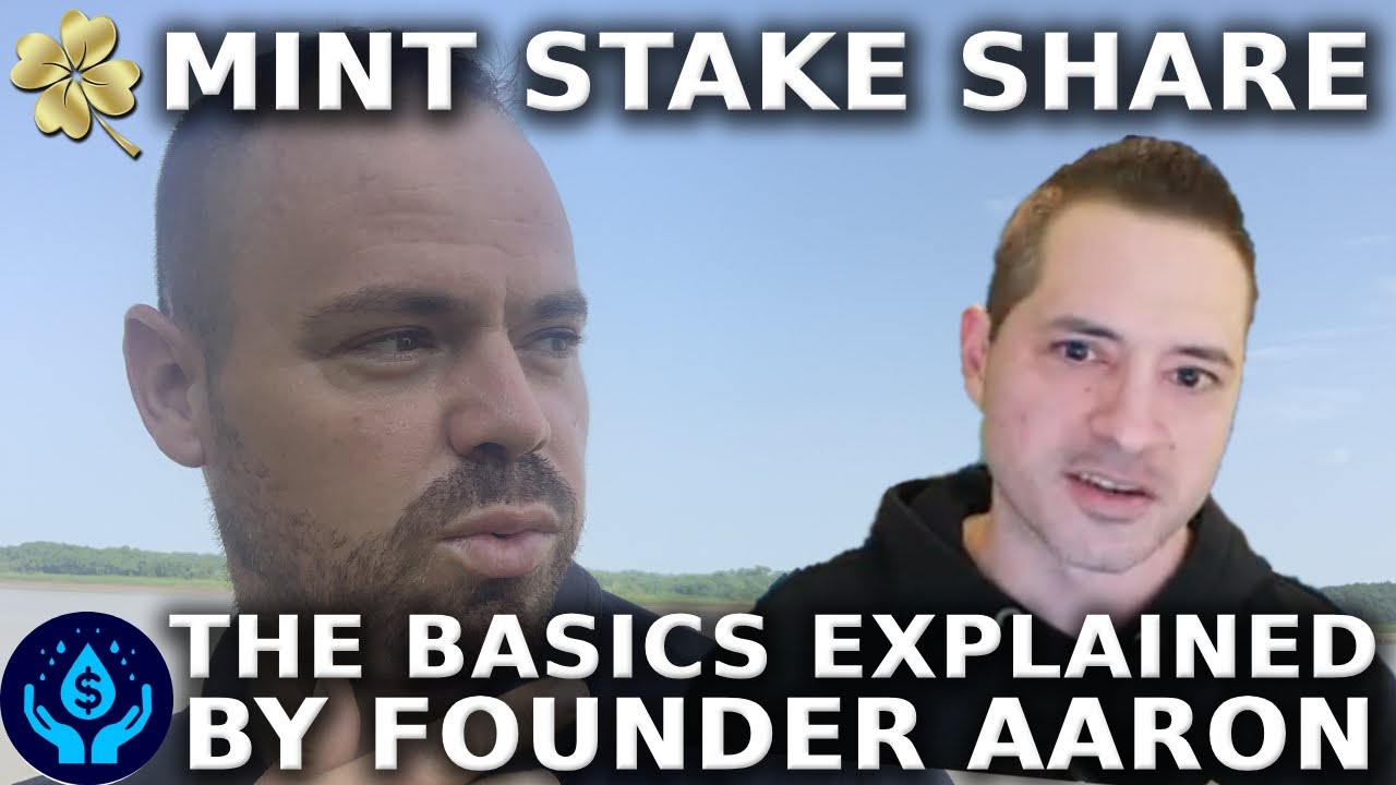 Mint Stake Share | The Basics Explained by Founder Crypto Aaron - YouTube