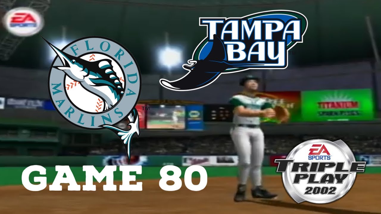 Triple Play Baseball 2002 Full Game sim: Marlins vs Rays Game 80 - YouTube