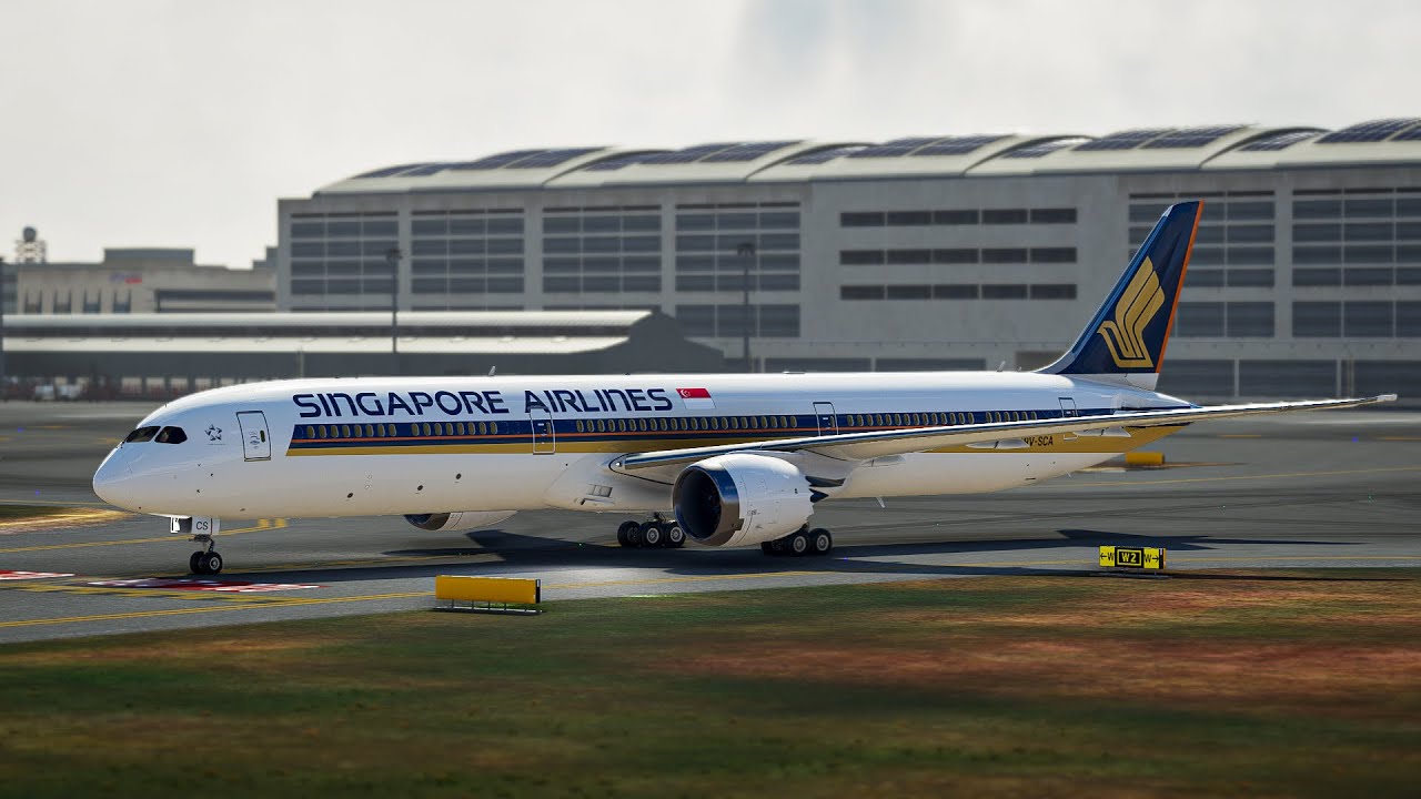 Boeing 787-1000 - Singapore 9V-SCA | Landing at Kuala Lumpur(WMKK ...