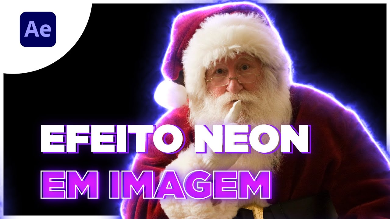 Como fazer EFEITO NEON em IMAGENS no After Effects - YouTube