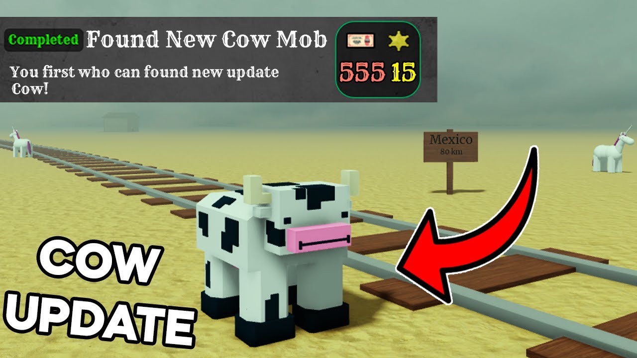 🔥NEW UPDATE !🤑 I FOUND NEW COW IN DEAD RAILS ROBLOX FUNNY MOMENTS - YouTube