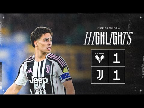 HIGHLIGHTS Serie A | Hellas Verona 1-1 Juventus | Matchday 4