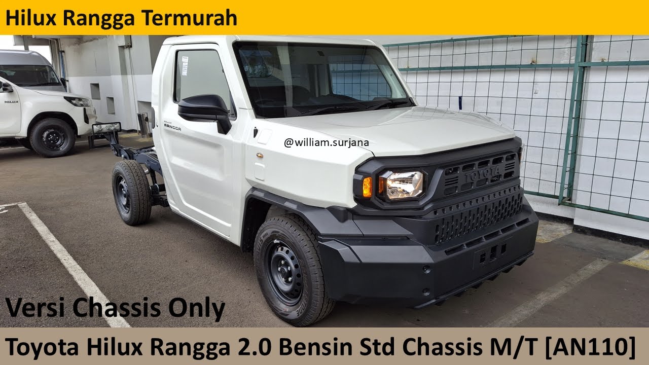 Toyota Hilux Rangga Std 2.0 Bensin Chassis [AN110] review - Indonesia ...