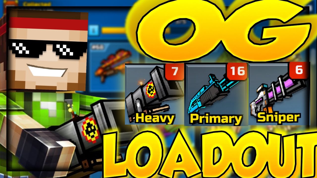 USING The MOST OG Load Out (Nostalgia) Pixel Gun 3D - YouTube