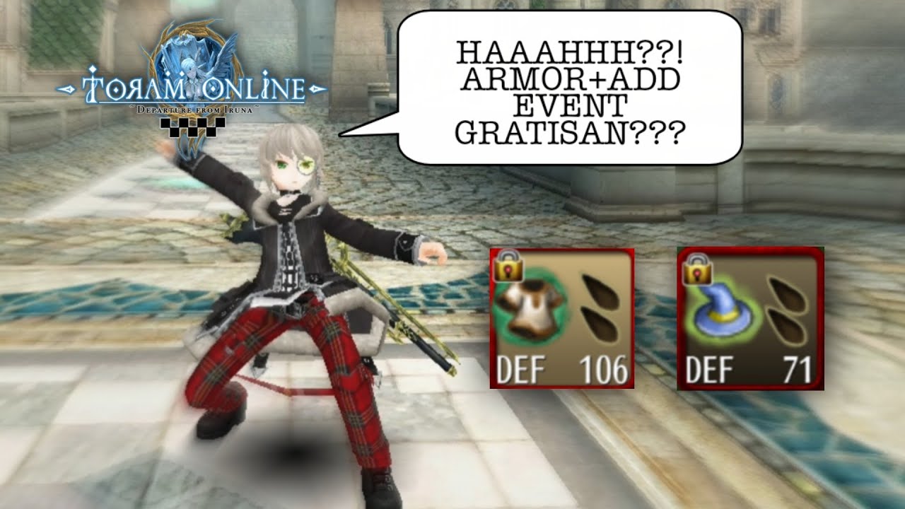 Toram online - Additional Eq dan Armor Gratis Dari Event Selama Gw Main ...