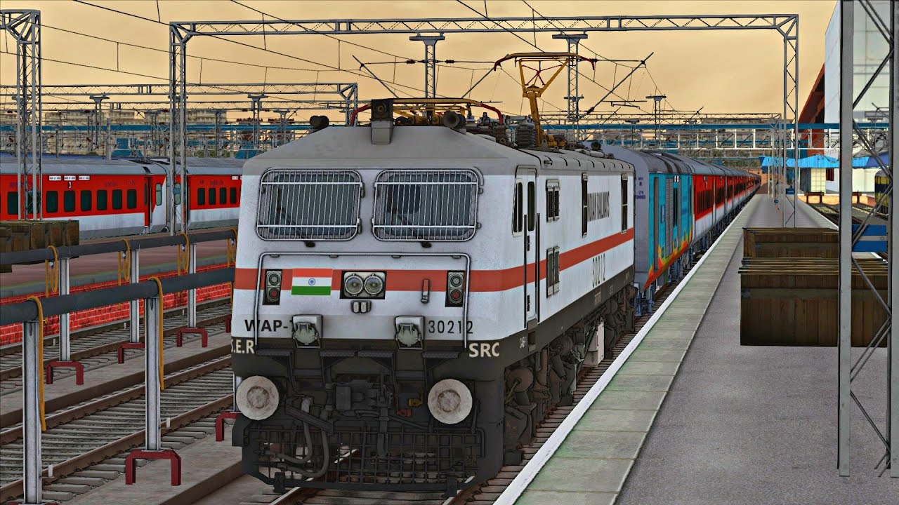 12267 Mumbai Central - Hapa AC Duronto Express | Railworks 3 | TS 2022 ...