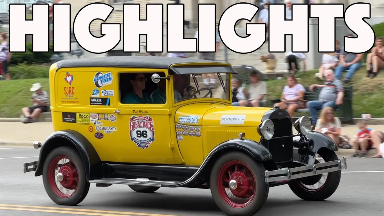 Great Race 2024 - Day 2 - Lawrenceburg, Indiana to Marietta, Ohio - YouTube