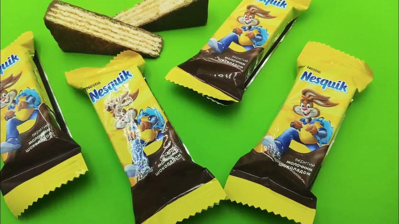 Несквик конфеты Нестле - YouTube