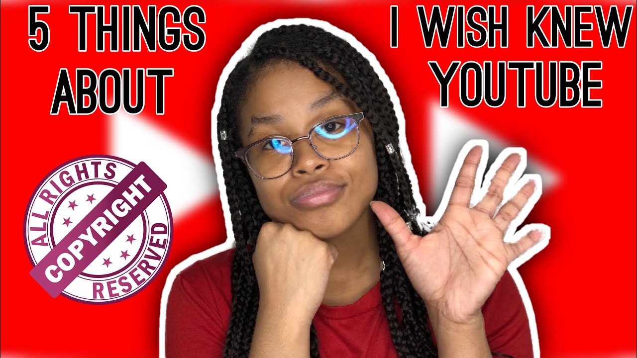 5 Things I WISH I Knew Before Starting a YT CHANNEL 2020 *SPILLING ALL ...