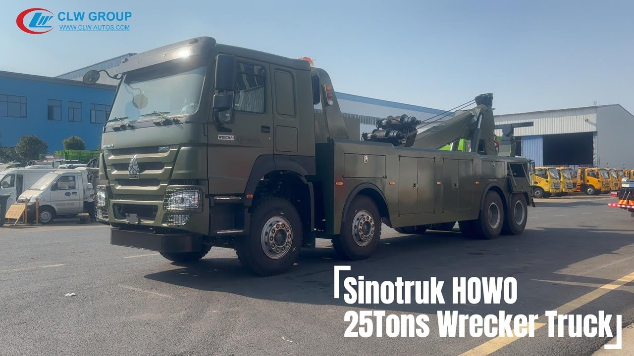 How to operate an Army Using HOWO 400HP 10 Wheeler 25 Tons Integrated ...